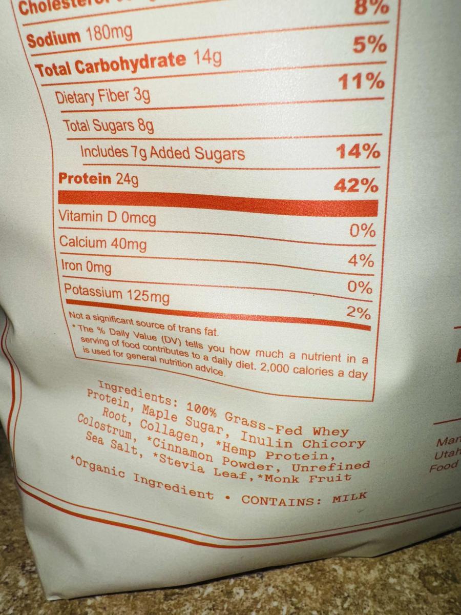 Farmer Protein Powder - Calf-First Sourced Bovine Colostrum, Collagen ...