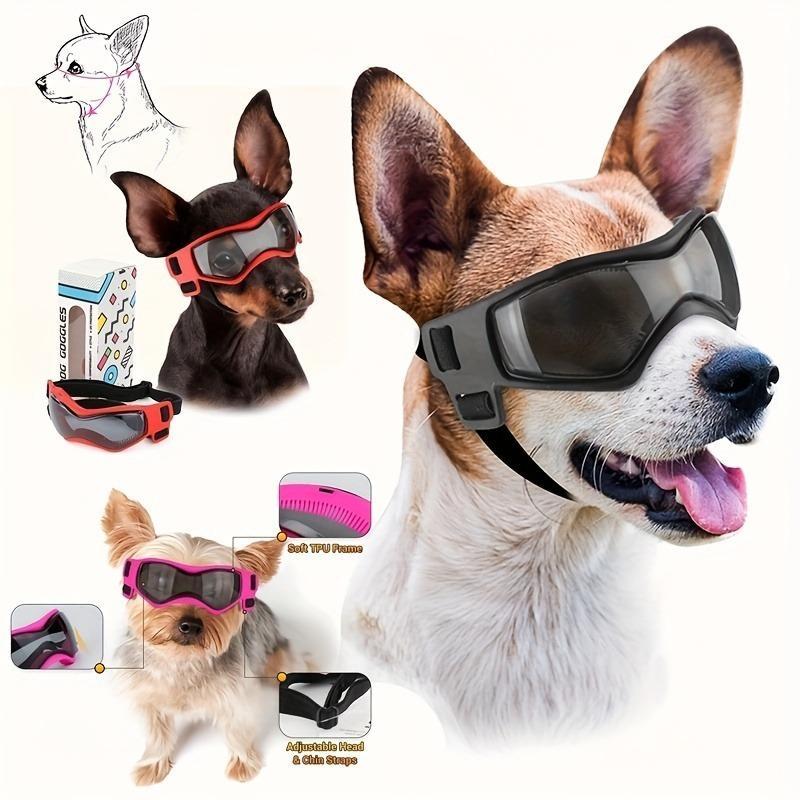 Outdoor Pet Goggles, 1 Count Adjustable Pet Goggles, Pet Supplies for ...
