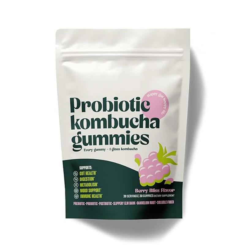 BoochBod Probiotic Kombucha Gummies – Bloating Relief | Gut Health ...