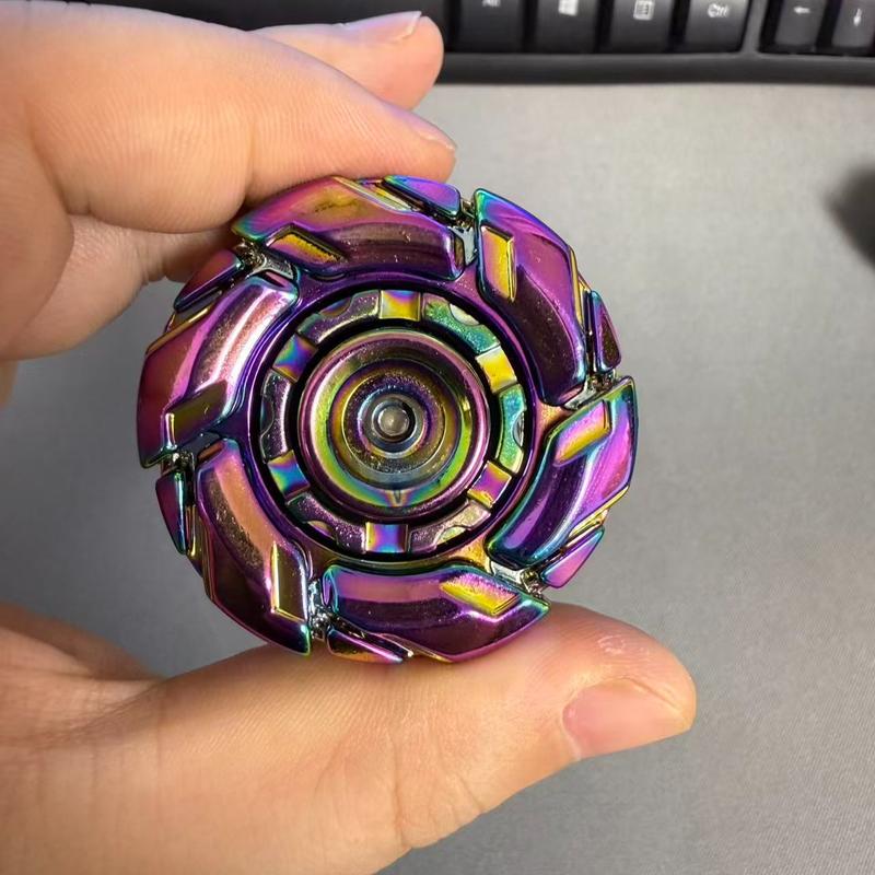 Fidget Spinner Toy Metal Finger Spinner Stress Relief Toy for Adults ...