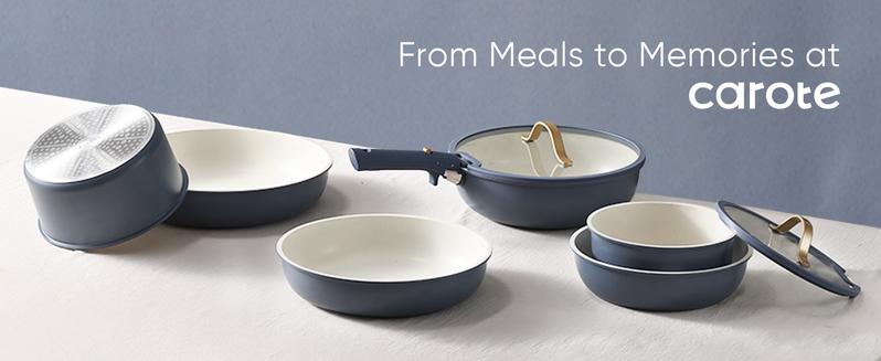 [Official] CAROTE 20pcs Detachable Handle Non-stick Cookware - TikTok Shop