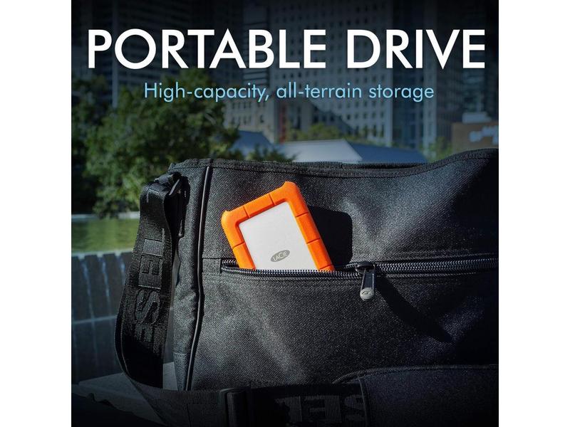 Lacie STFR5000800 5TB Rugged USB 3.1 Gen 1 Type-C External Hard Drive
