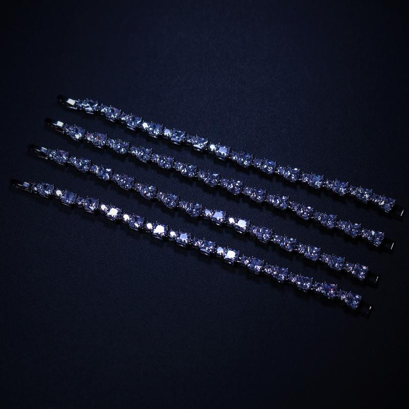 P6NK Cübic Bracelet - Silver, tennis Bracelet - TikTok Shop