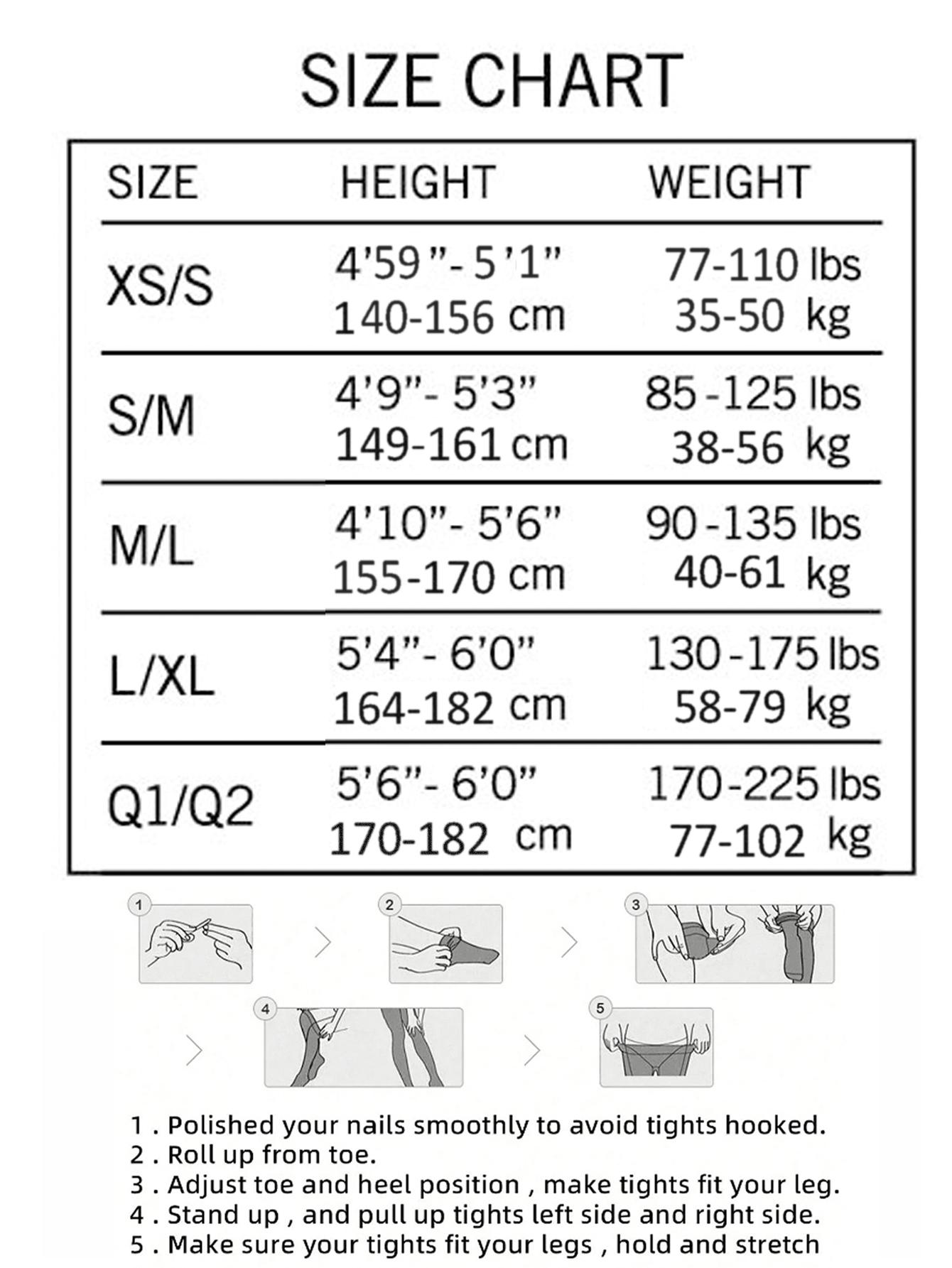 Women's Black Heart Jacquard Sheer Pantyhose Lightweight Tights for ...