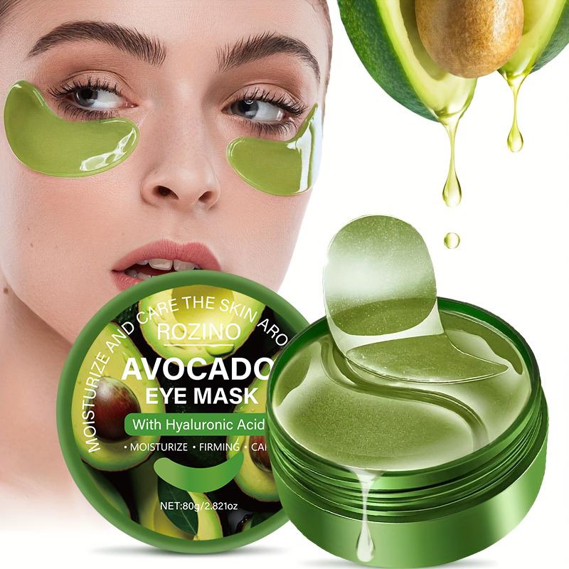 【Ten pack is cheaper】Rozino Avocado & Hyaluronic Acid EyeMask-80g Water ...