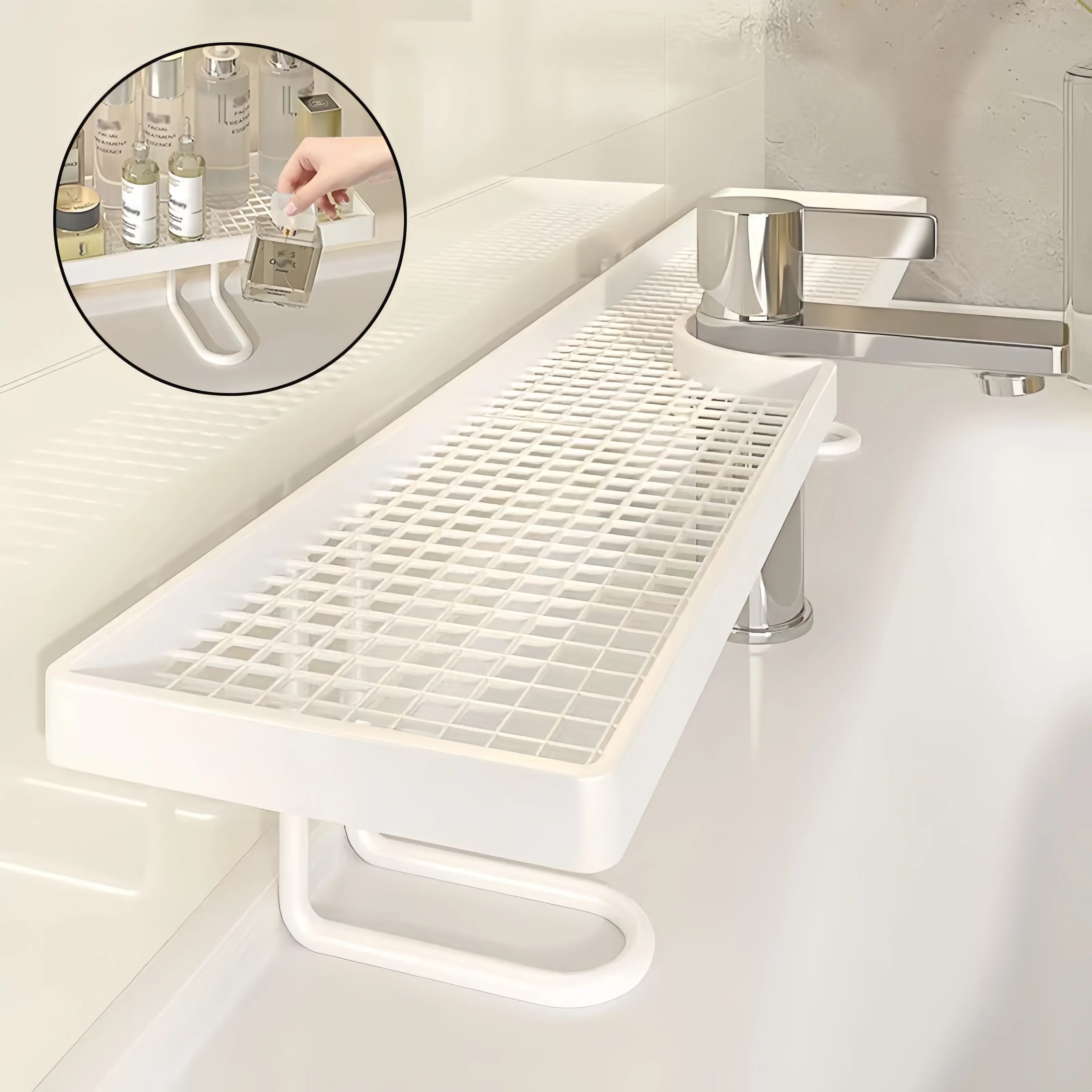 #SummerVibes Bathroom accessories: minimalist luxury vanity storage ...