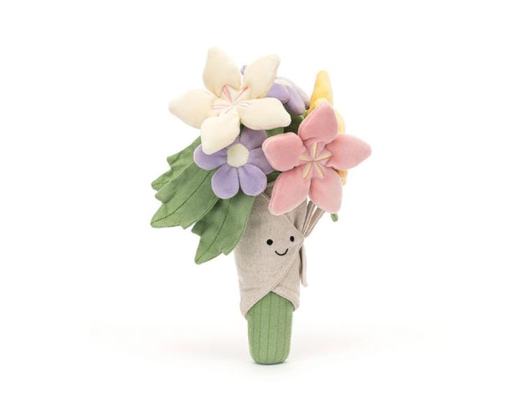 Jellycat Amuseables Bouquet of Flowers Plush, Cute Gift for Her ...