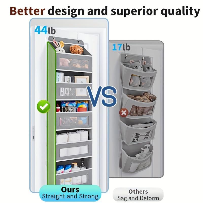 Over-the-Door Organizer | Hanging Storage Bag for Bedroom/Bathroom ...