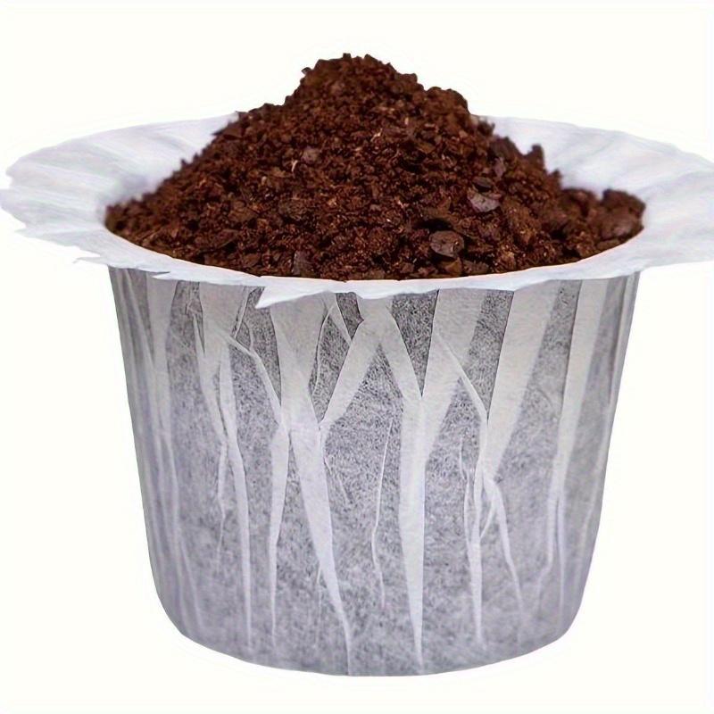 50pcs Disposable Paper Filters for Keurig, Reusable K-Cup Compatible ...