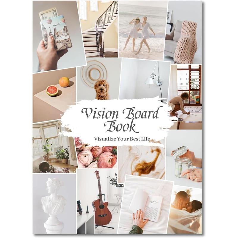 Vision Board Book for Manifestation & Goal Setting - 1200 ...