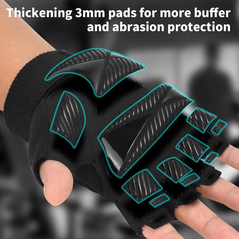 Weight Lifting Gloves for Men and Women with Wrist Wrap Support, Full ...