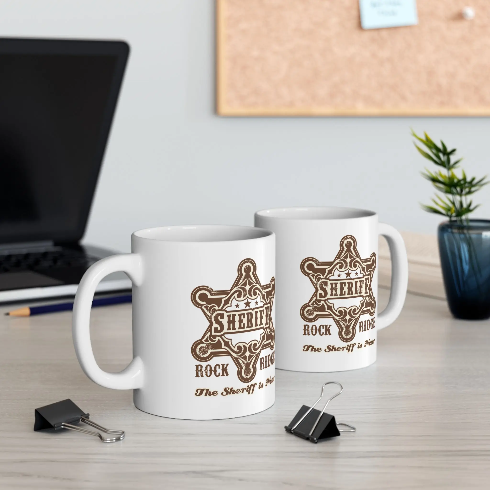 Blazing Saddles Sheriff Coffee Mug, Gift For Fans Mug 11Oz 15Oz ...