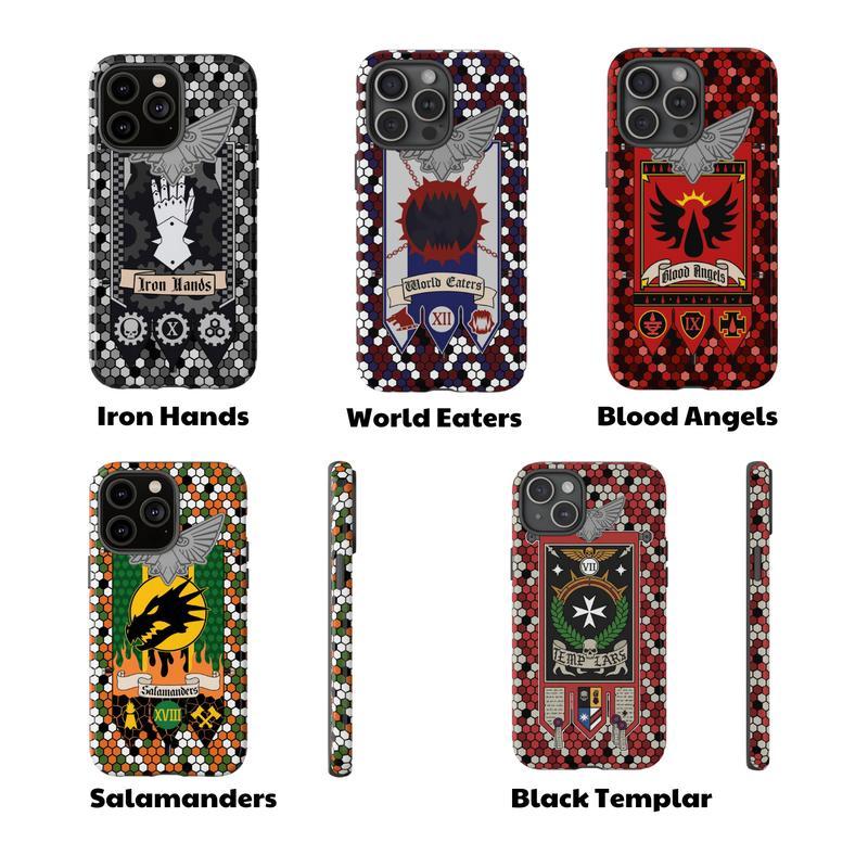 Warhammer 40K Star Warrior Dolorus Battle Military Banner Phone Cases ...