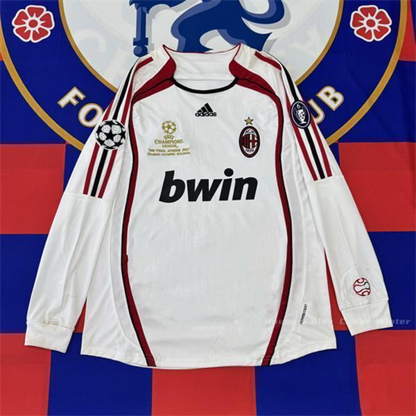 Soccer Jersey/Fans Version/Home kit/Kaka #22/White Red/Long Sleeves ...