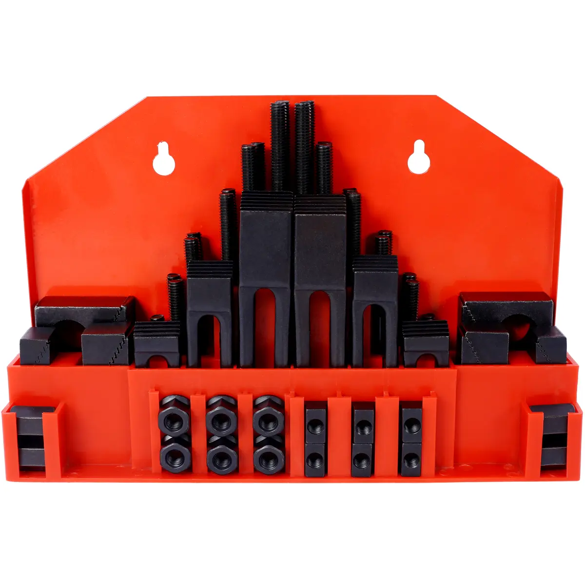 3/8"-16 T-Slot Clamping Kit, Heat-Treated Tool Steel Clamp Set with ...