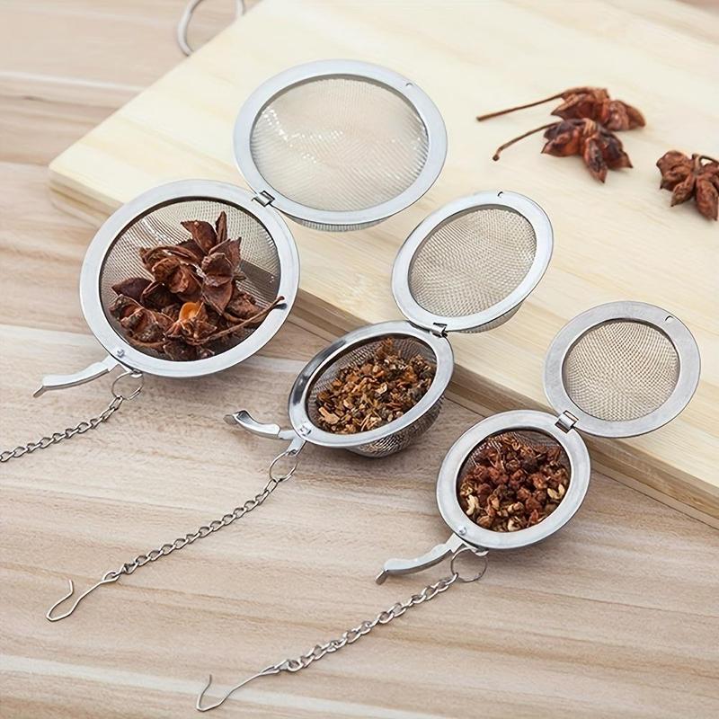 Stainless Steel Tea Filter, 1/3/18pcs Multi-size Mesh Tea Infuser ...