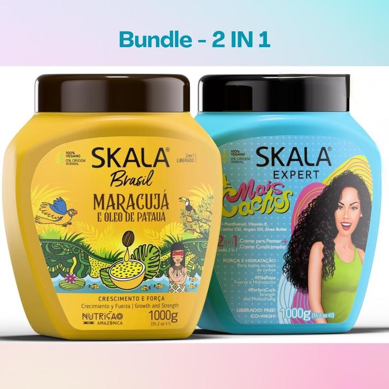 2 Pack SKALA Expert Mais Cachos + Passion Fruit & Pataua Oil - TikTok Shop