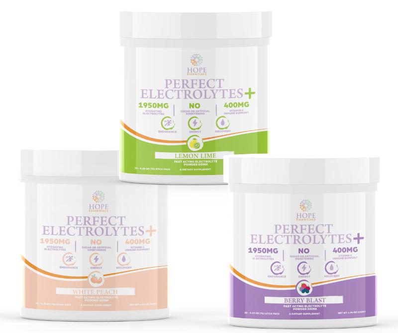 Perfect Electrolytes+ Sugar-Free Electrolyte Powder for Hydration ...
