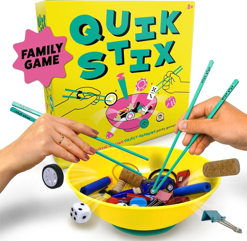 Chopsticks Challenge Game: Quik Stix - The Ultimate Game Of Skill And ...