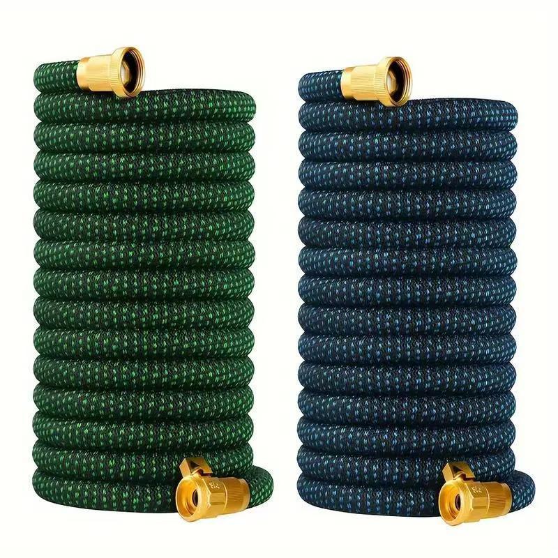 Expandable Garden Hose (1 count), Commercial Grade Garden Hose with 3/4 ...