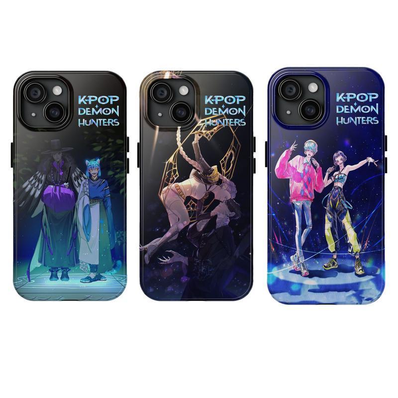 3 design Demon Hunters Couple Phone Case, Saja Boys Huntrix Phone Case ...