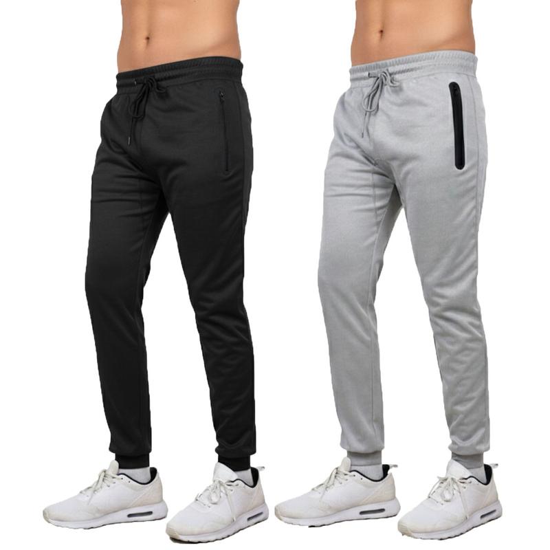 Men's Multi Pack Performance Tech Joggers Sweatpants With Heat Seal ...