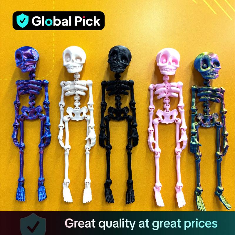Skeleton Refrigerator Magnet, 1 Count Magnetic Skeleton Decoration ...