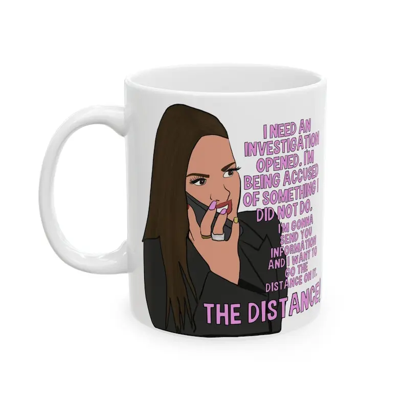 Lisa Barlow 'The Distance' Mug, Real Housewives of Salt Lake City ...