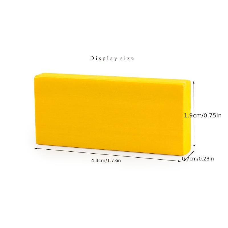 100pcs Rainbow Wooden Domino Set - Classic Dominoes Game for Family ...