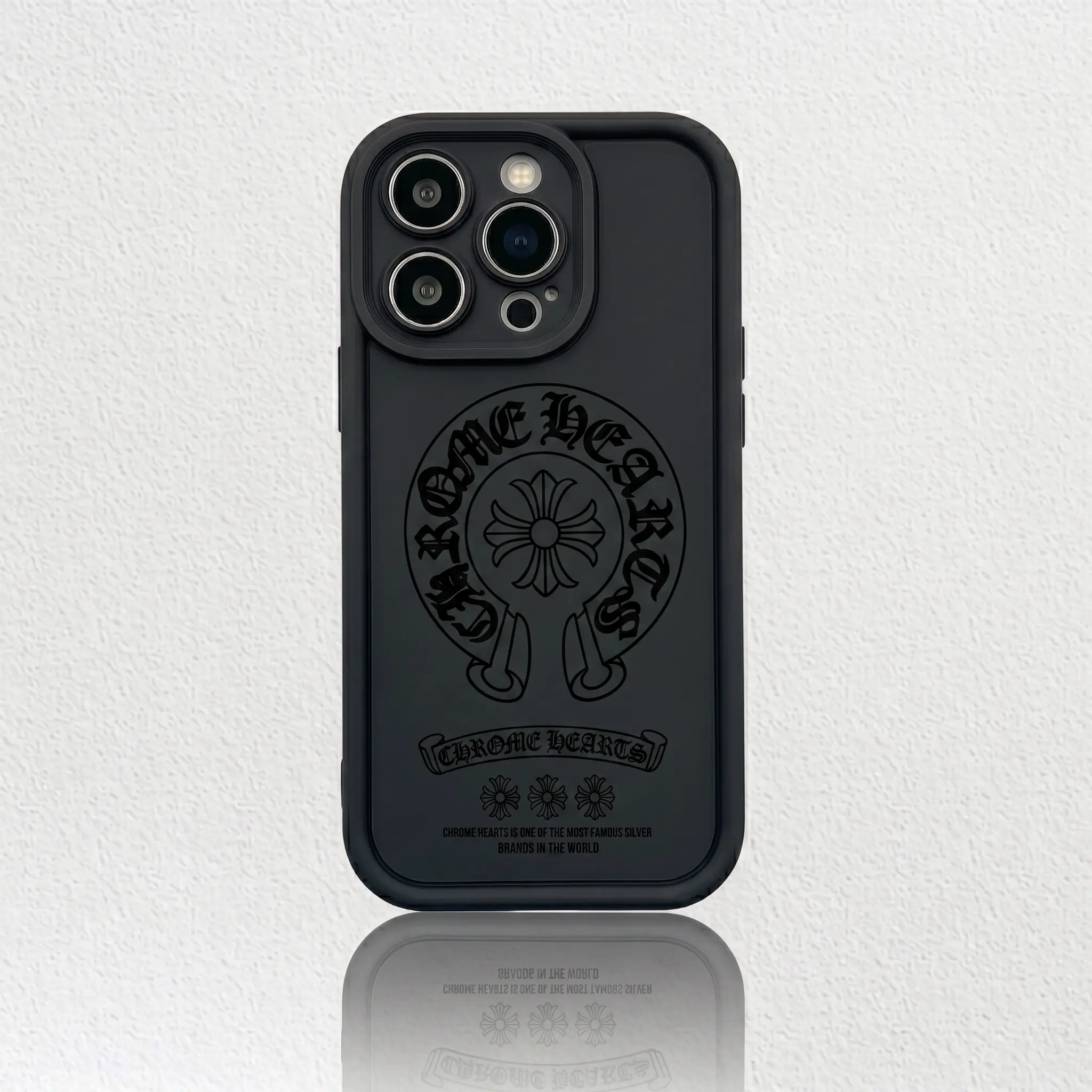 Retro Horseshoe Pattern Phone Case for iPhone 13-17 Pro Max, Shockproof ...