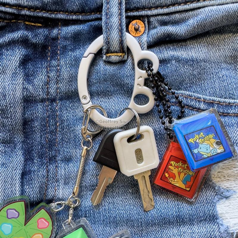 Cat Carabiners (2.25") Zinc Alloy PVD Coated Carabiners (Not for ...