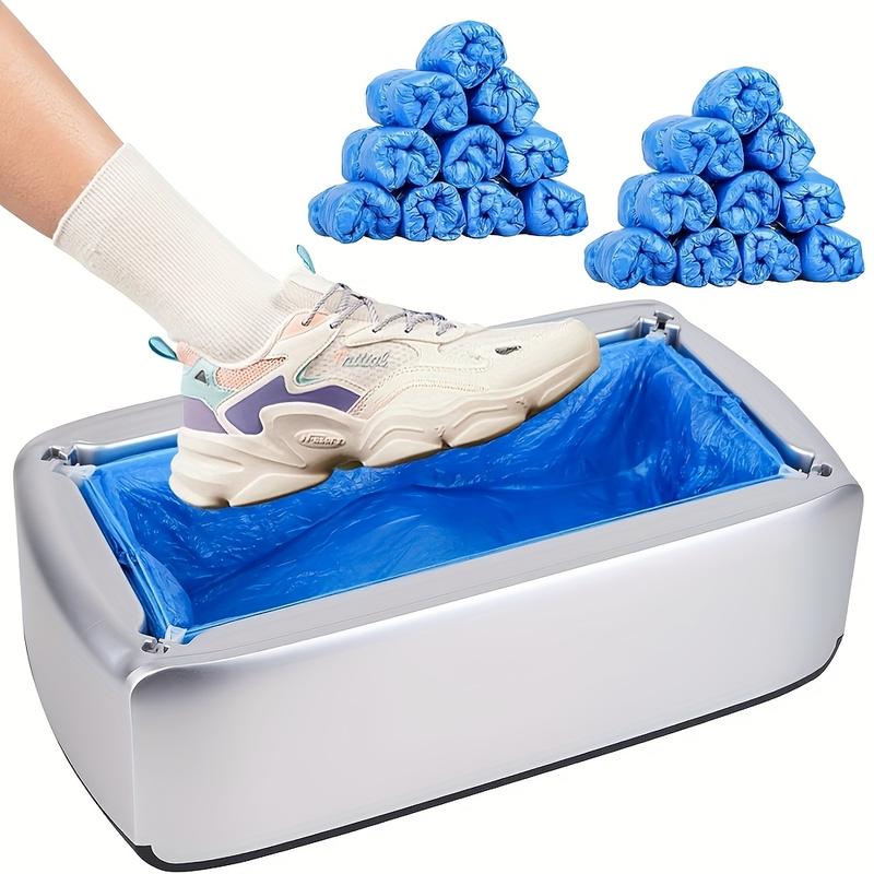 Automatic Shoe Covers Dispenser with 200pcs Shoe Cover Disposable Shoe ...
