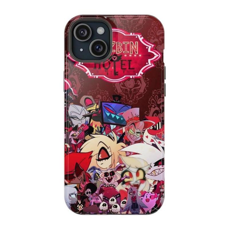 Hazbin Hotel Angel Dust iPhone Case, 8 Style Trendy Phone Covers for ...
