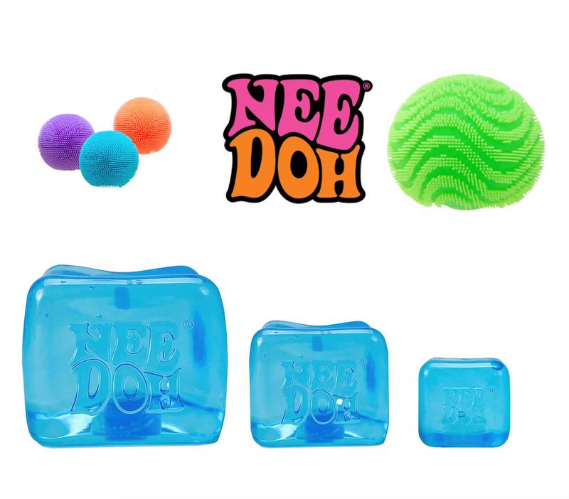 NeeDoh Sensory Mega Pack - Holiday Best Seller Fidget Set: Nice Cube ...
