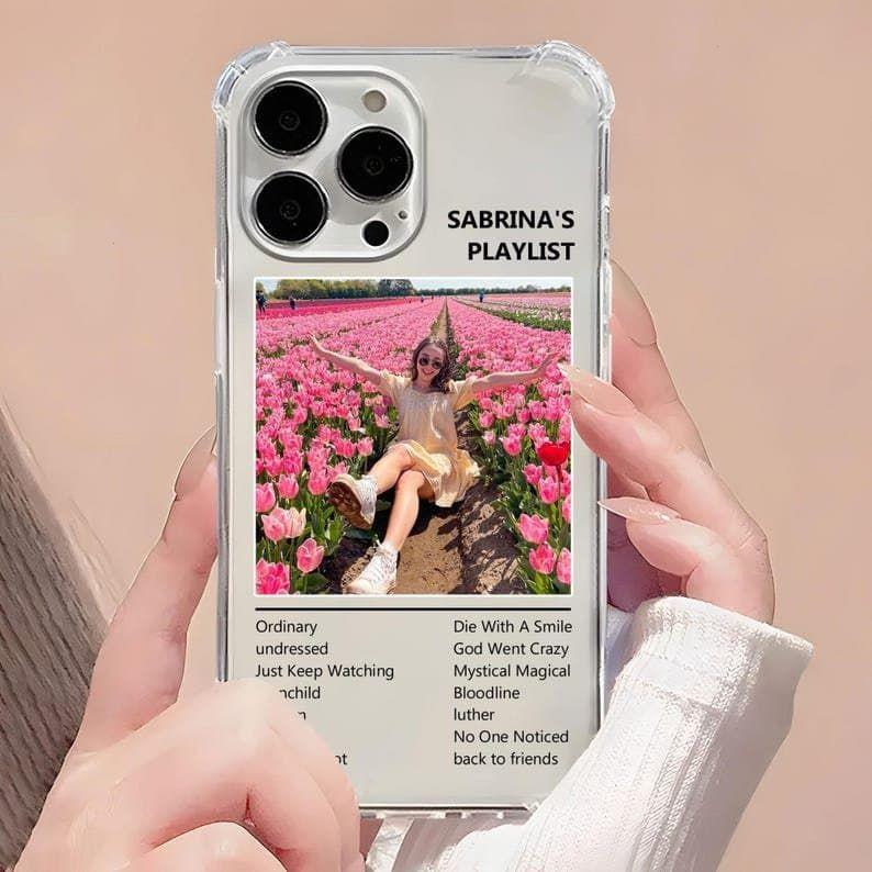 Personalized Music Phone Case, Custom Song Playlist for phone 16 Pro ...