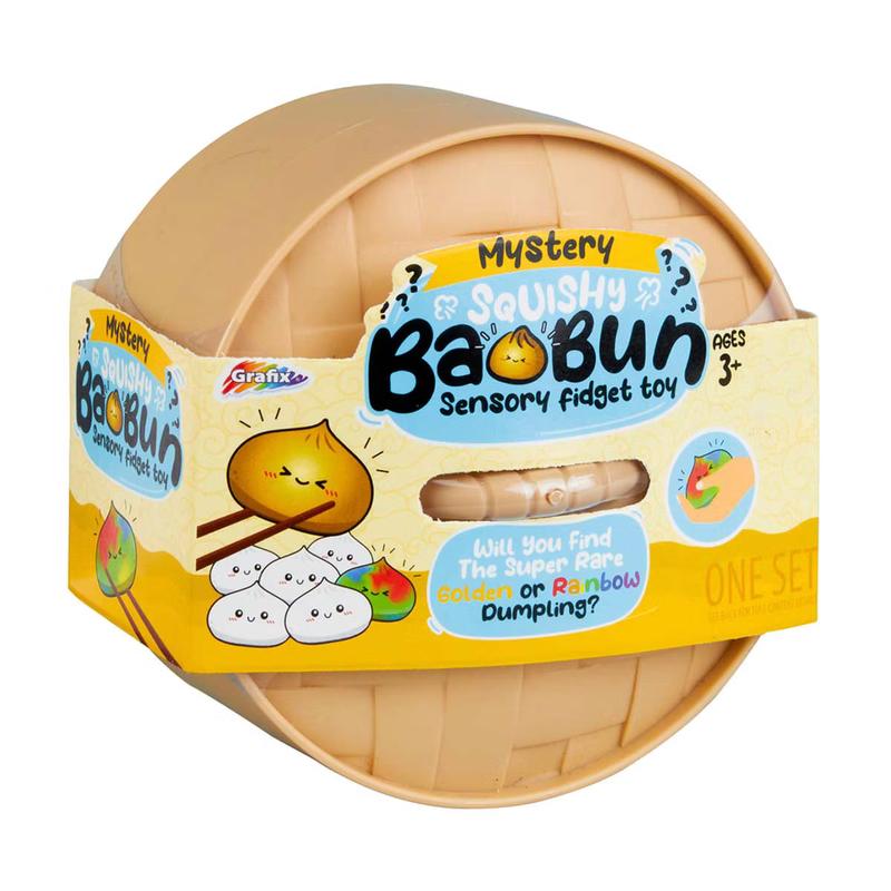 Dumpling Squishy Mystery Bun Fidget Toy Stress Relief Tiktok Shop
