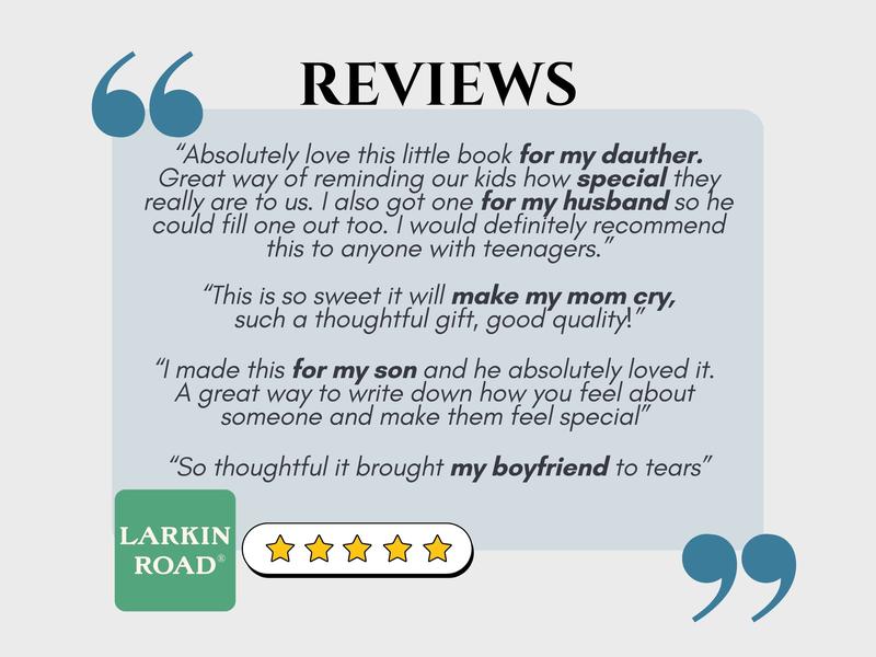 Just A Few Things I Love About You (With All My Heart) Fill In The ...