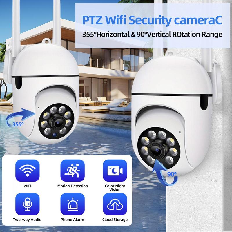 【JOOAN 1080P FHD Home Smart WiFi Security Camera】BT/WiFi Connection ...