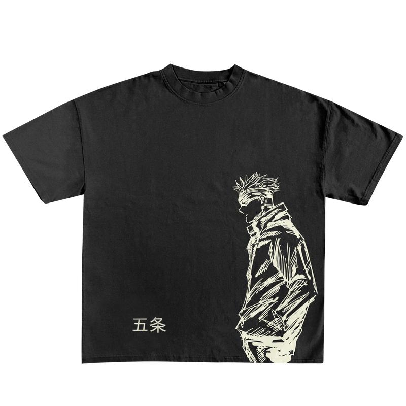 Gojo Tee (Heavyweight Cotton) Casual Style Anime Inspired - TikTok Shop