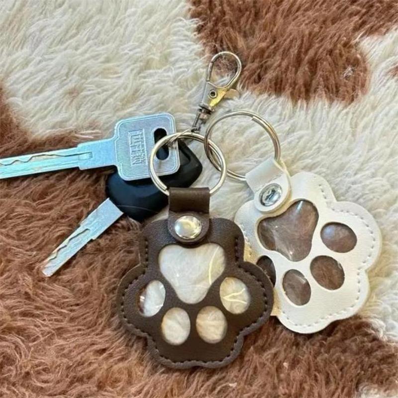 Paw-Shaped Pet Hair Collector Keychain, Dog Hair Collector Keychain ...