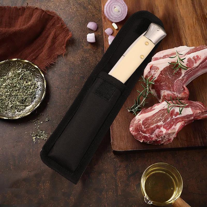 Multi-functional camping knife, 3.94-inch blade, comfortable anti-slip ...