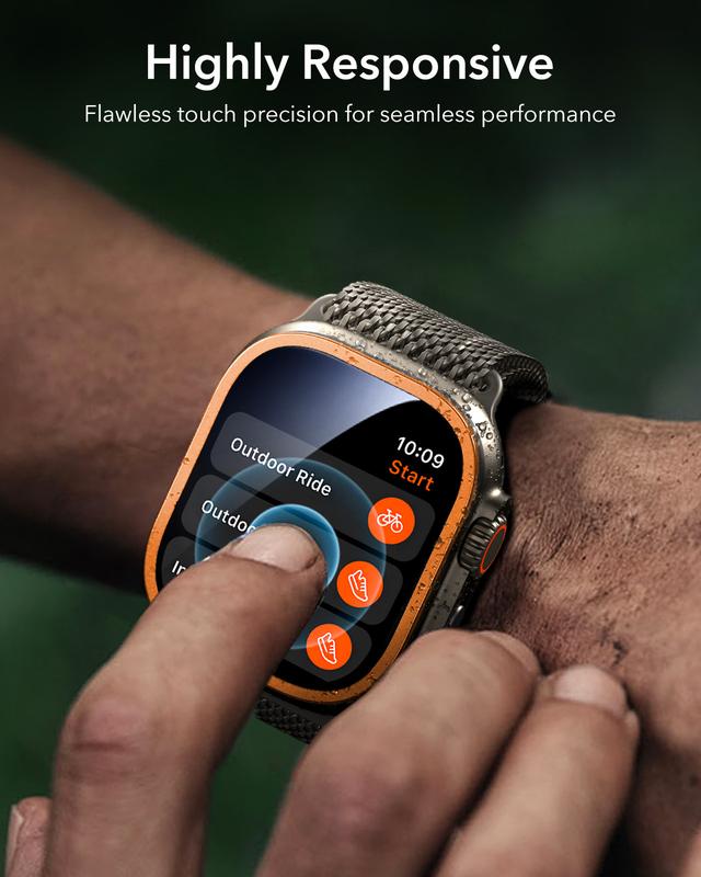 ESR Armorite Screen Protector for Apple Watch Ultra 3/2/1 49mm (2025 ...