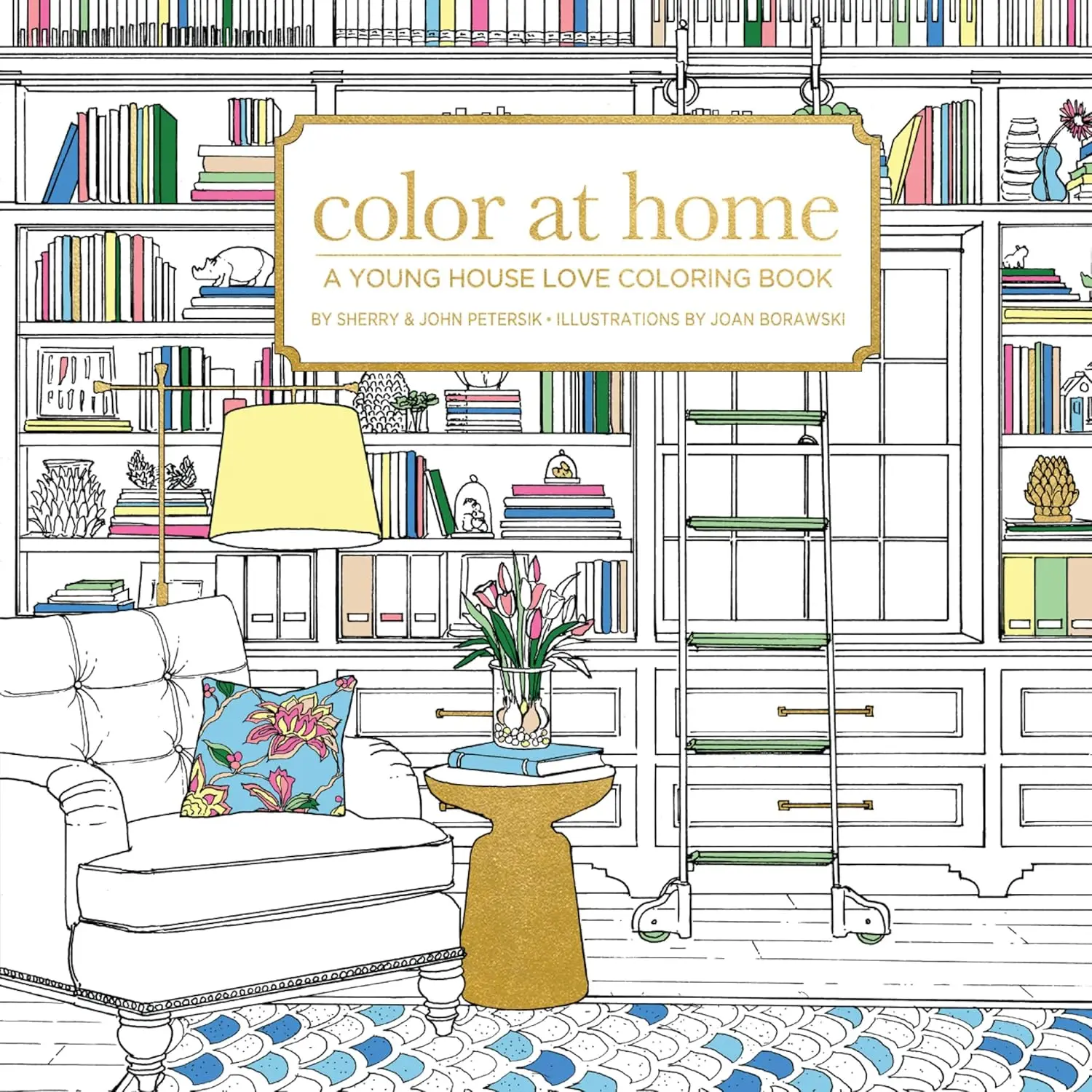 Color At Home: A Young House Love Coloring Book - TikTok Shop