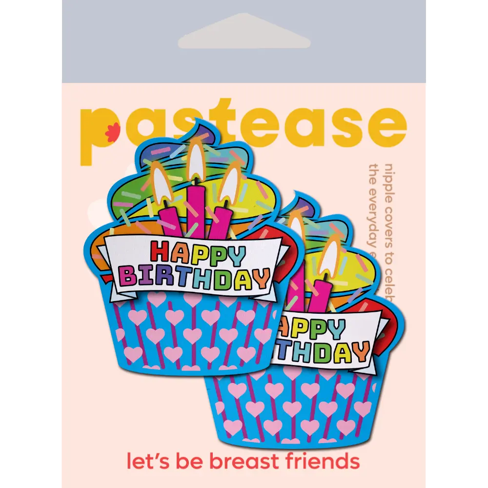Pastease - Nipple Cover Pasties, Adhesive Bra, Breast Tape - Cupcake ...